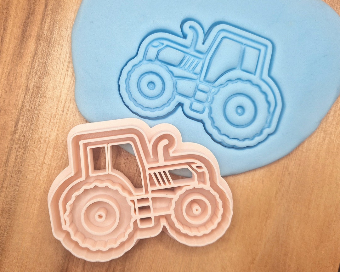 Tractor Farm Cookie Cutter - Countryside Wagon Cookies Cutters - Pastry ...