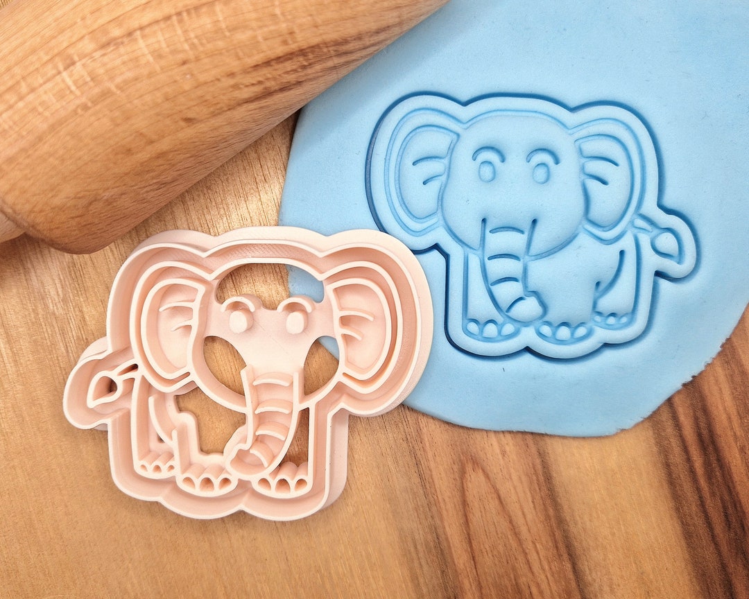 Elephant Full Body Cutter - Safari Animals - Animal, Elephants Cookies ...