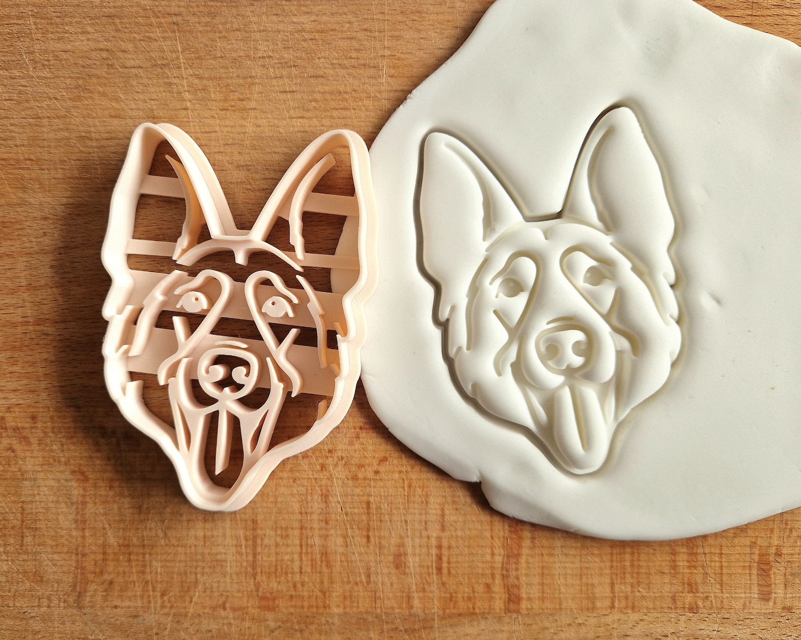 German Shepherd Cookie Cutter - Dog Cookies - Dogs Cookie Cutter ...