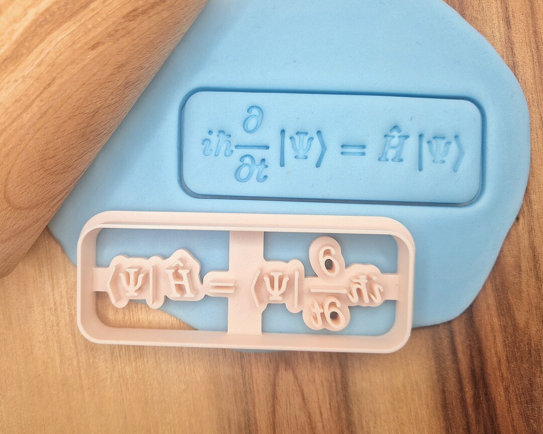 The Schrödinger Equation Cookie Cutter - Math Equations Cookies ...