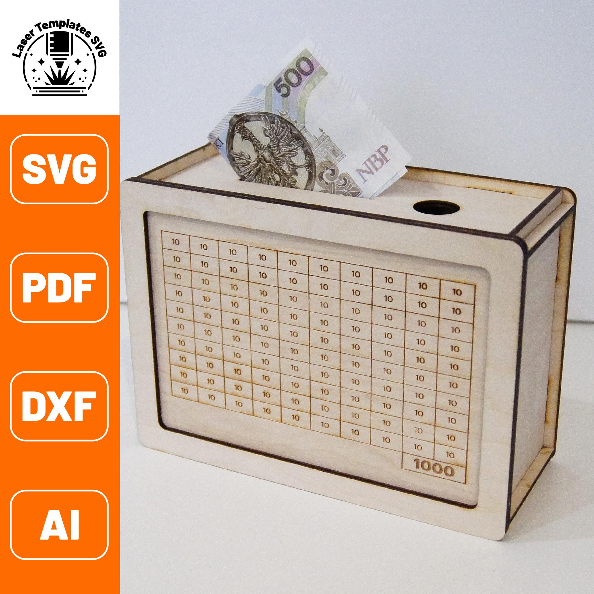 Laser Cut Moneybox | Target Piggy Banks | Money Bank File | Piggybank ...