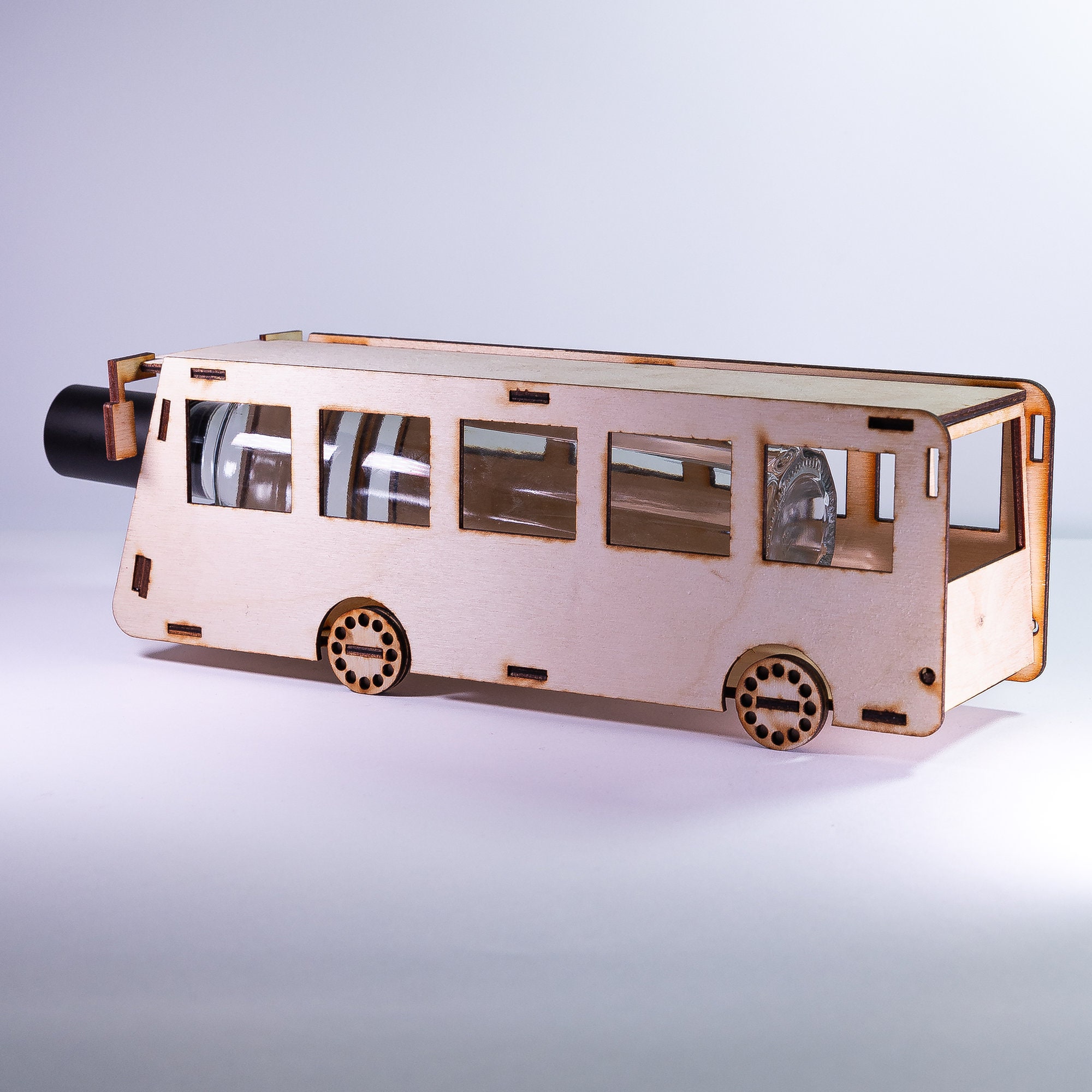 Archivo de corte láser de autobús, Vector de archivo de corte láser ...