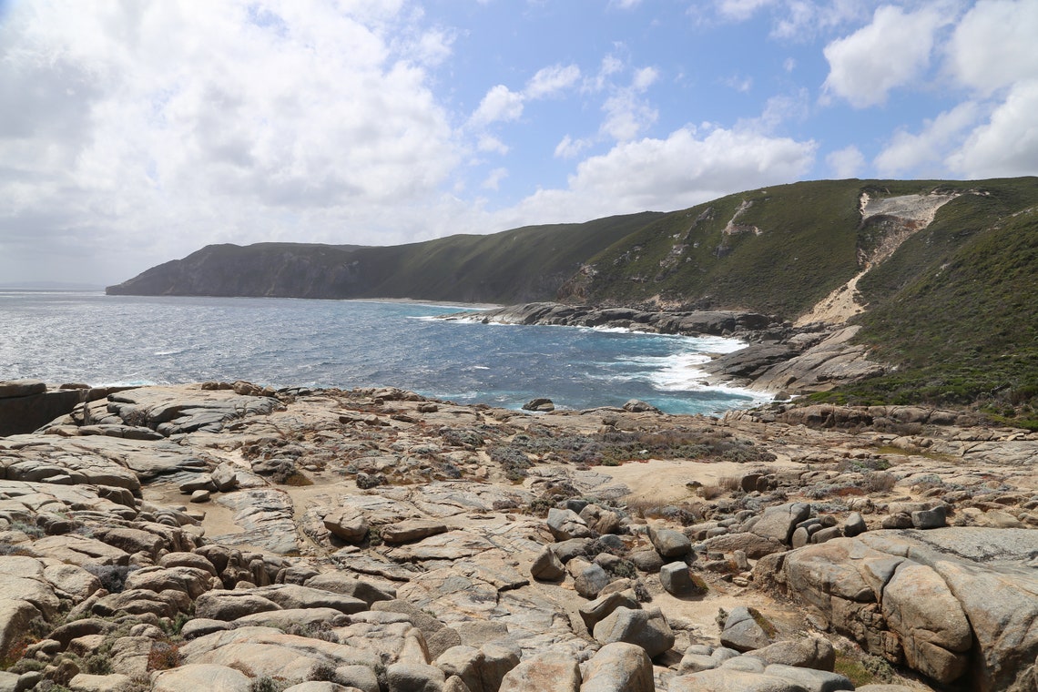 Rocky Shore Line, Green Coastal Cliffs - Etsy
