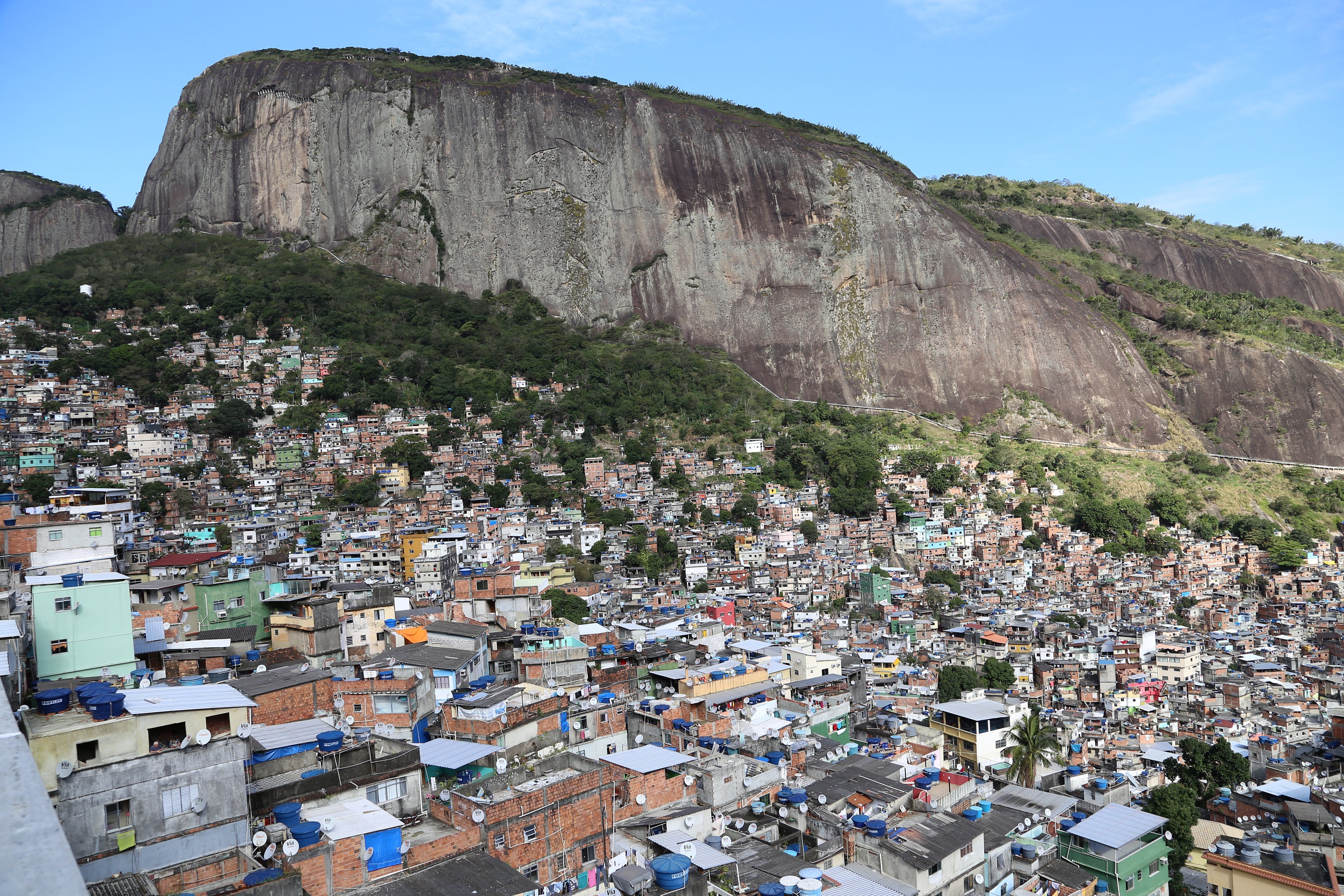 Rocinha Favela Hillside Rio De Janeiro Brazil - Etsy
