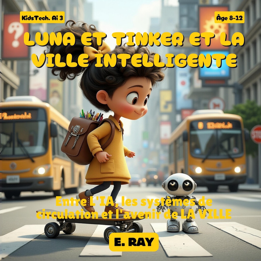 LUNA Et TINKER Et La Ville INTELLIGENTE - Etsy