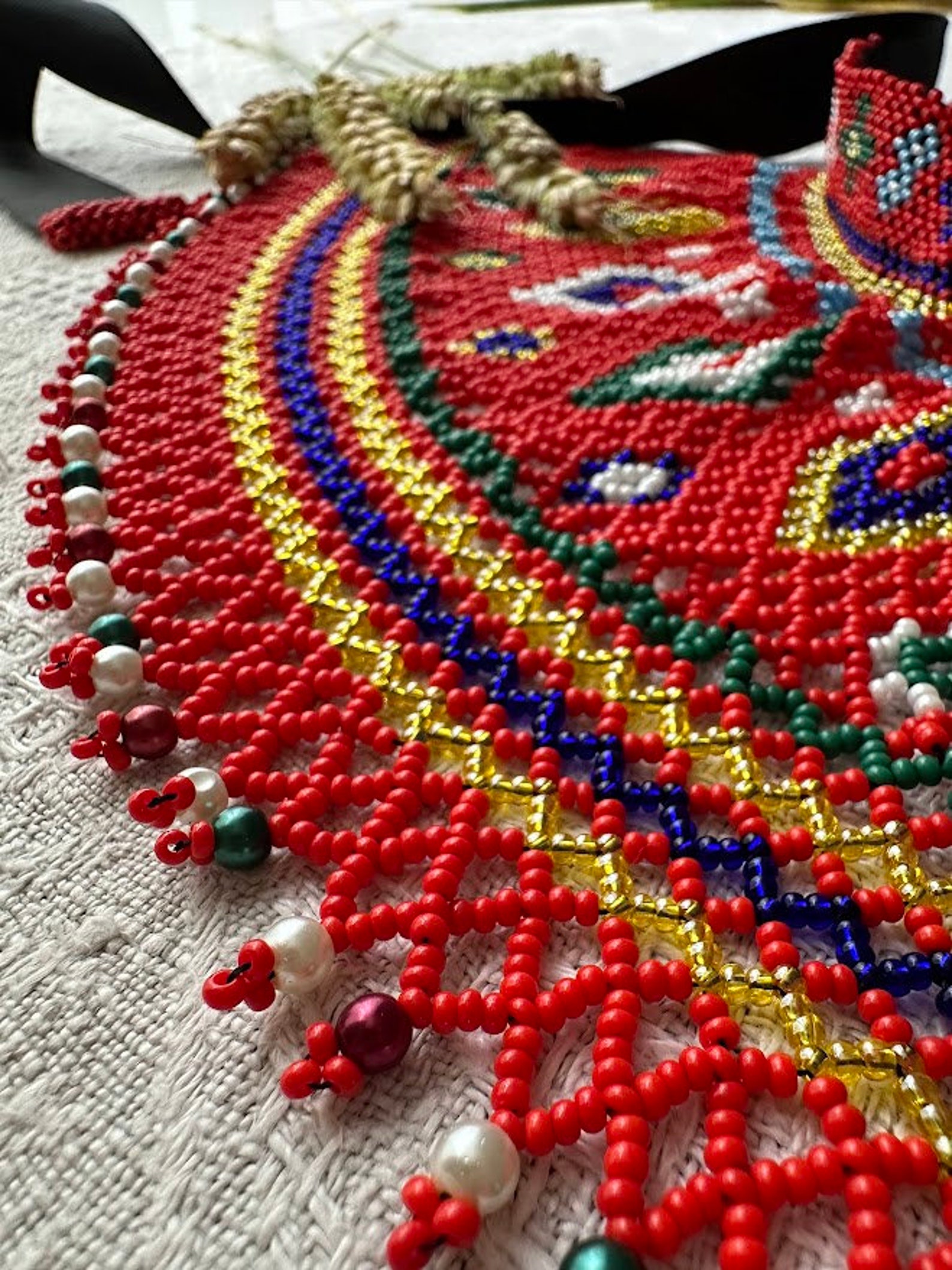 Ukrainian Traditional Necklace Lemko Krywulka, Sillyanka - Etsy