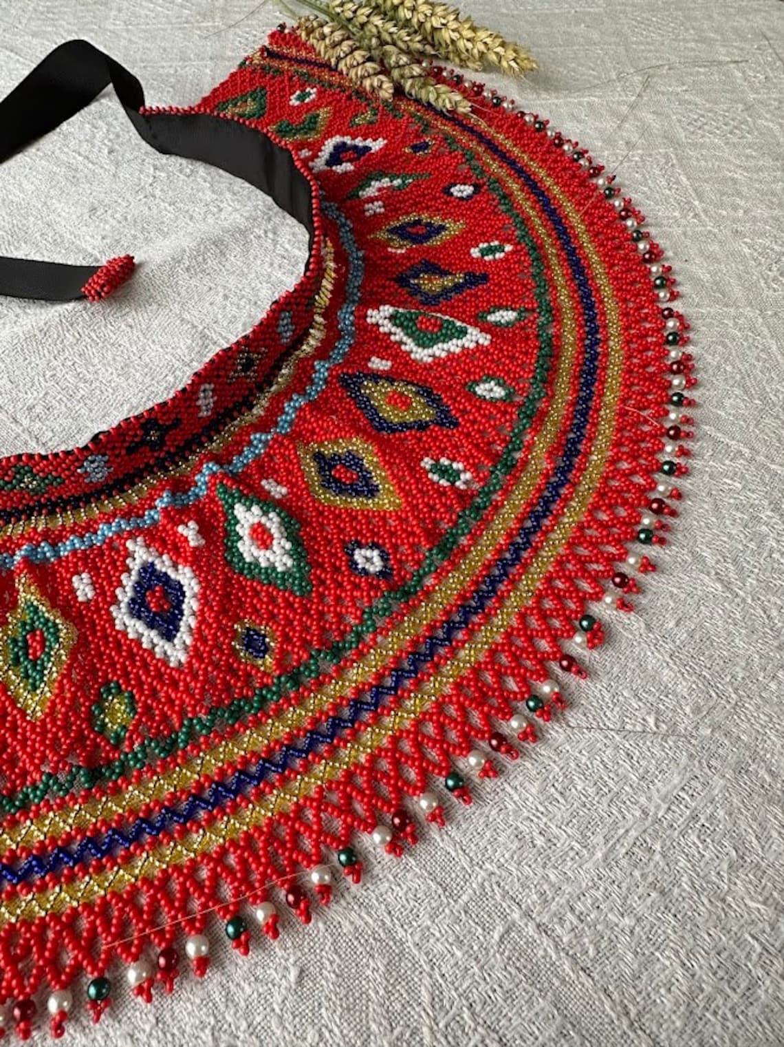 Ukrainian Traditional Necklace Lemko Krywulka, Sillyanka - Etsy