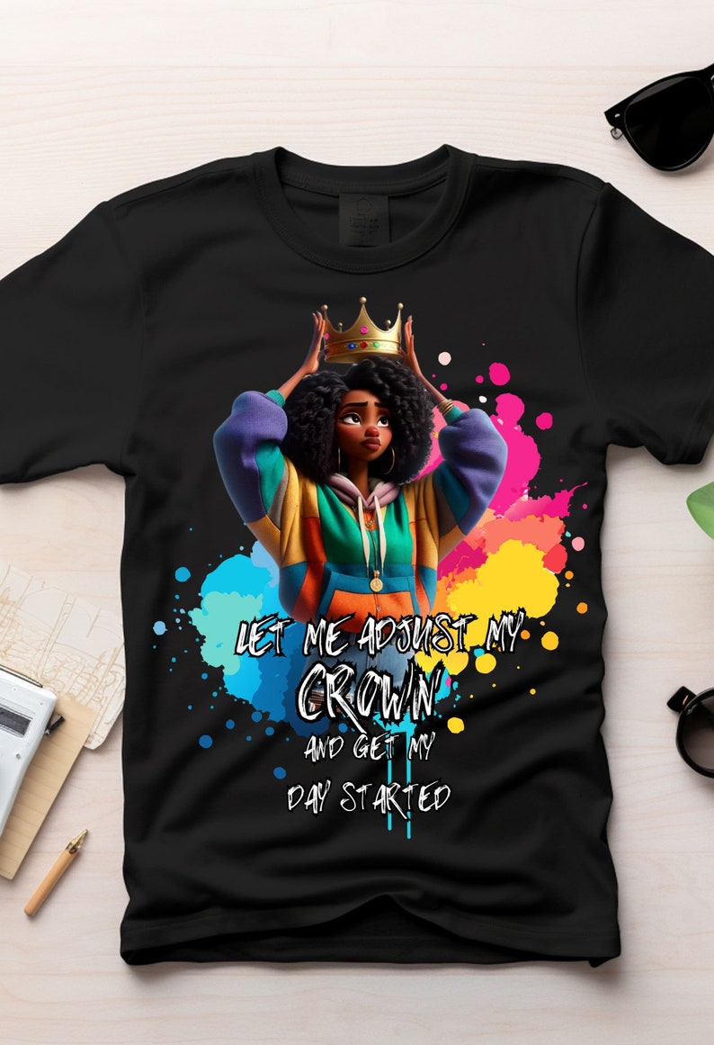 Adjust My Crown African American - Etsy