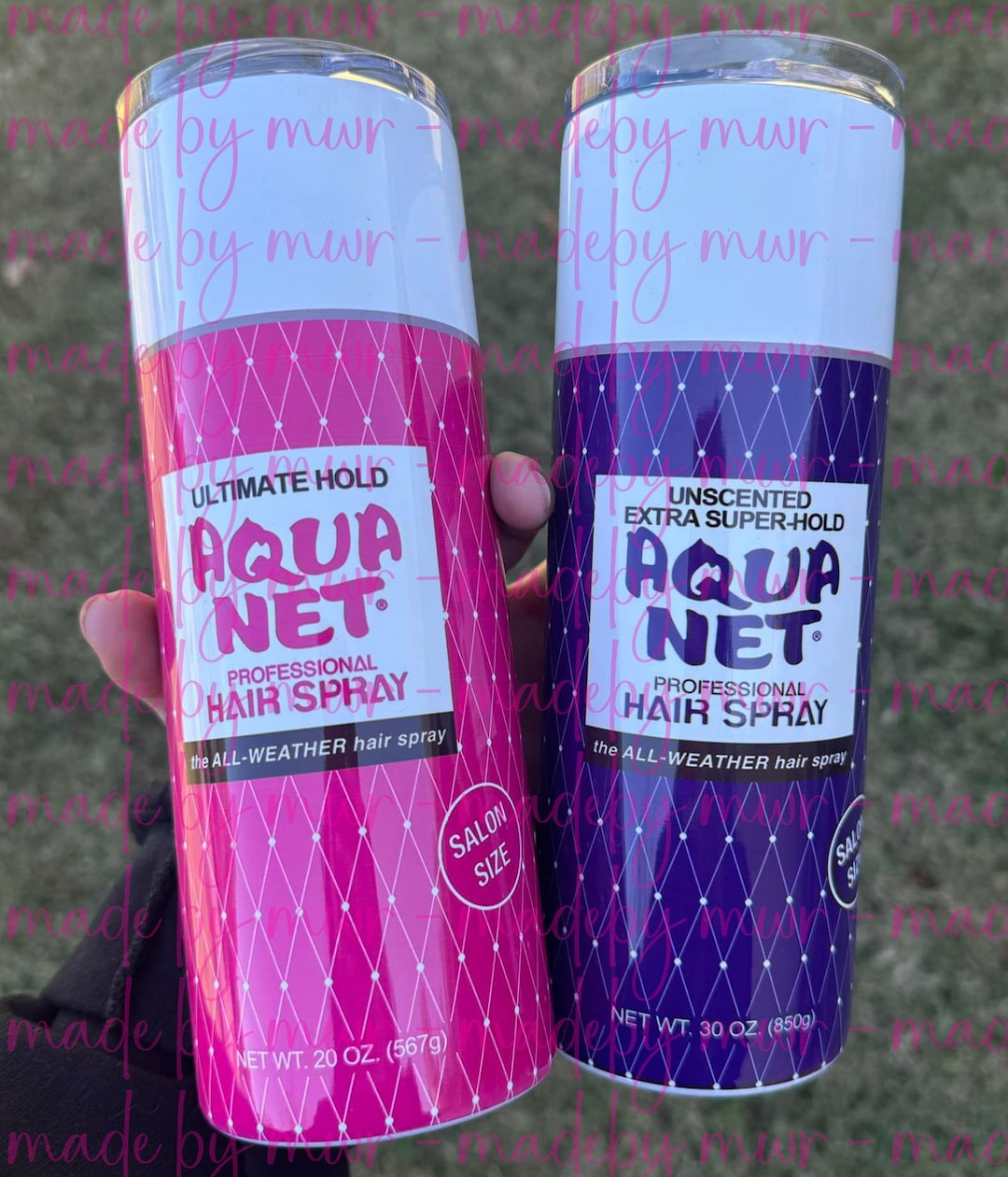 Aqua Net Hairspray Tumbler: 80s Retro Gift, 20oz - Etsy