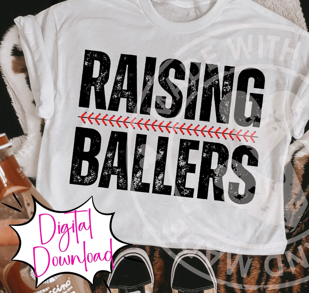 Raising Ballers PNG, Baseball Design, Sublimation Digital, Baseball ...