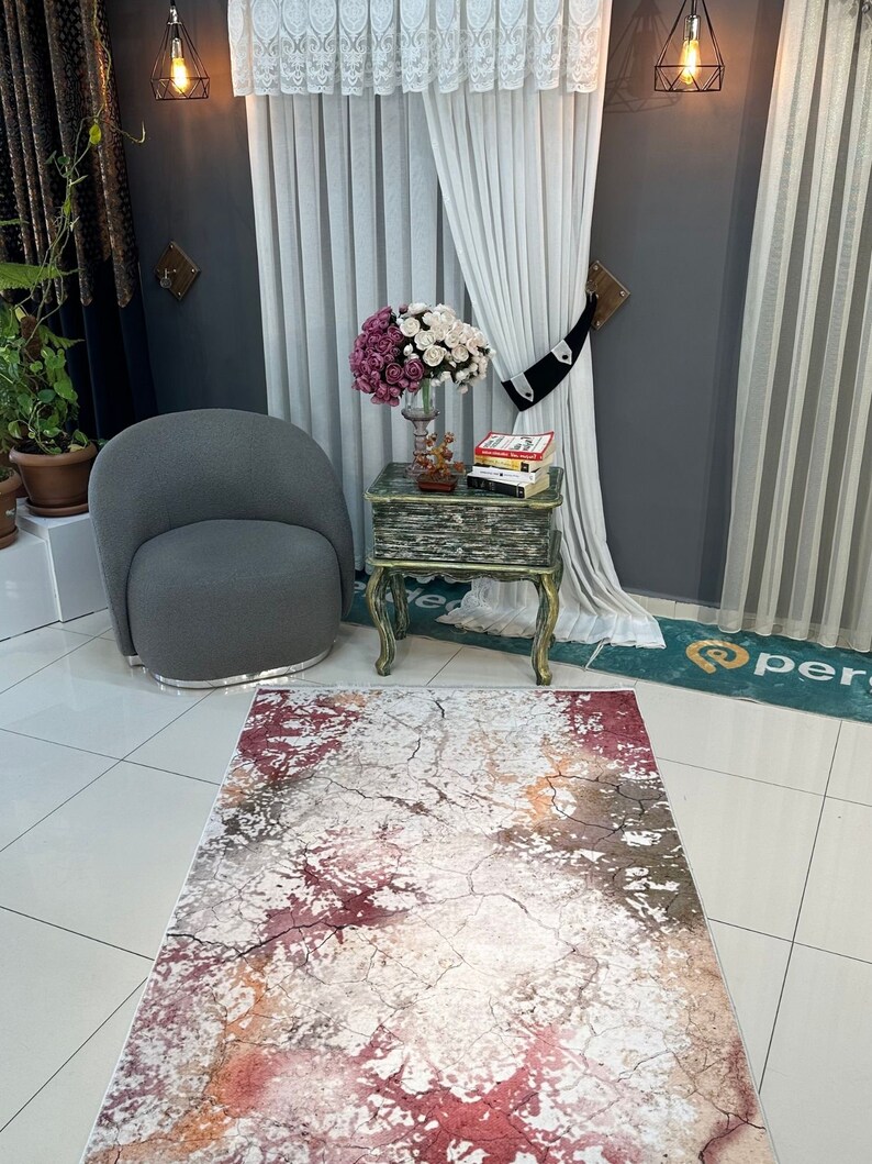 Autumn Themed Rug, Tree Pattern Customized Rug, Modern Design Rug for ...