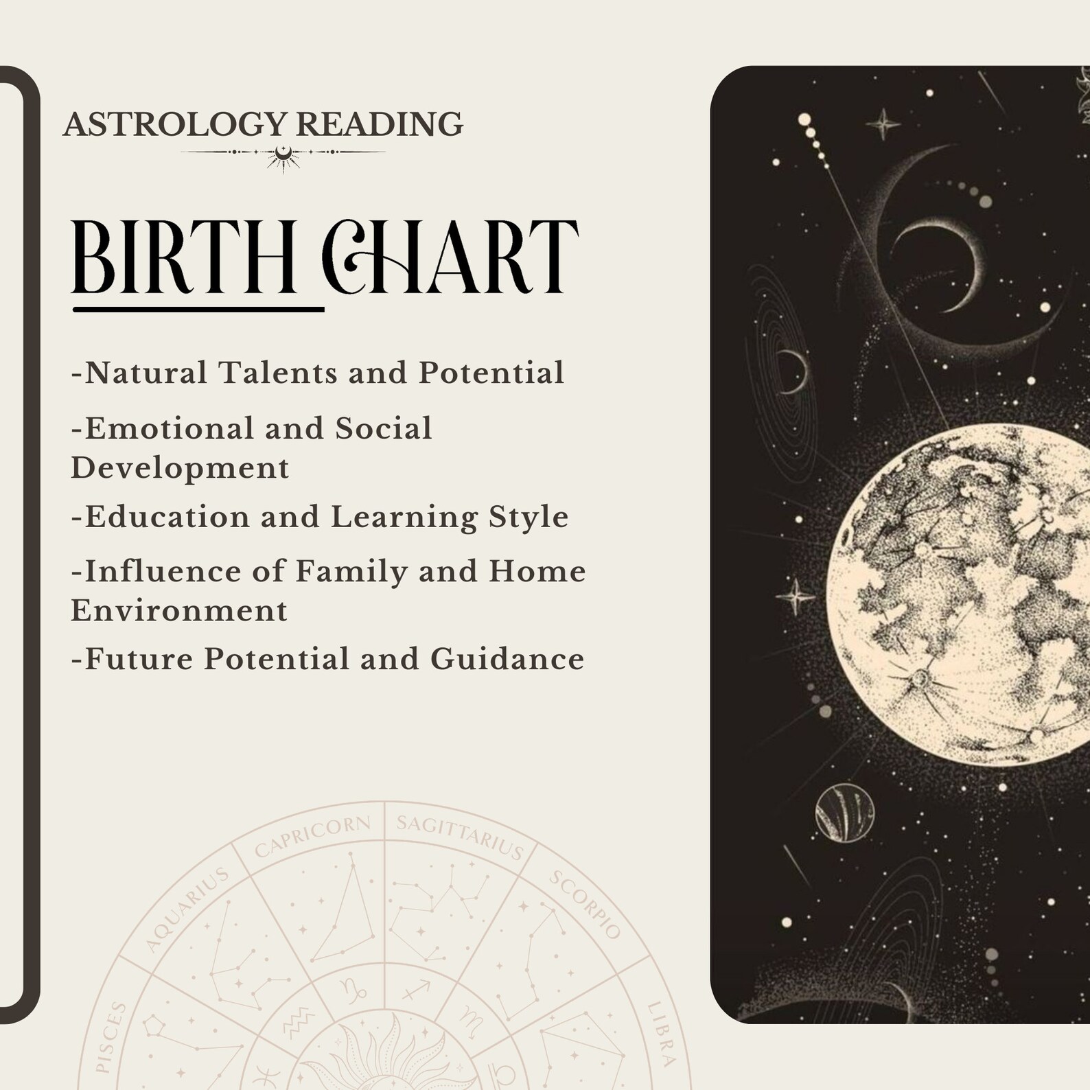 Child Birth Chart Reading, Baby Birth Chart Reading, Astrology Reading ...