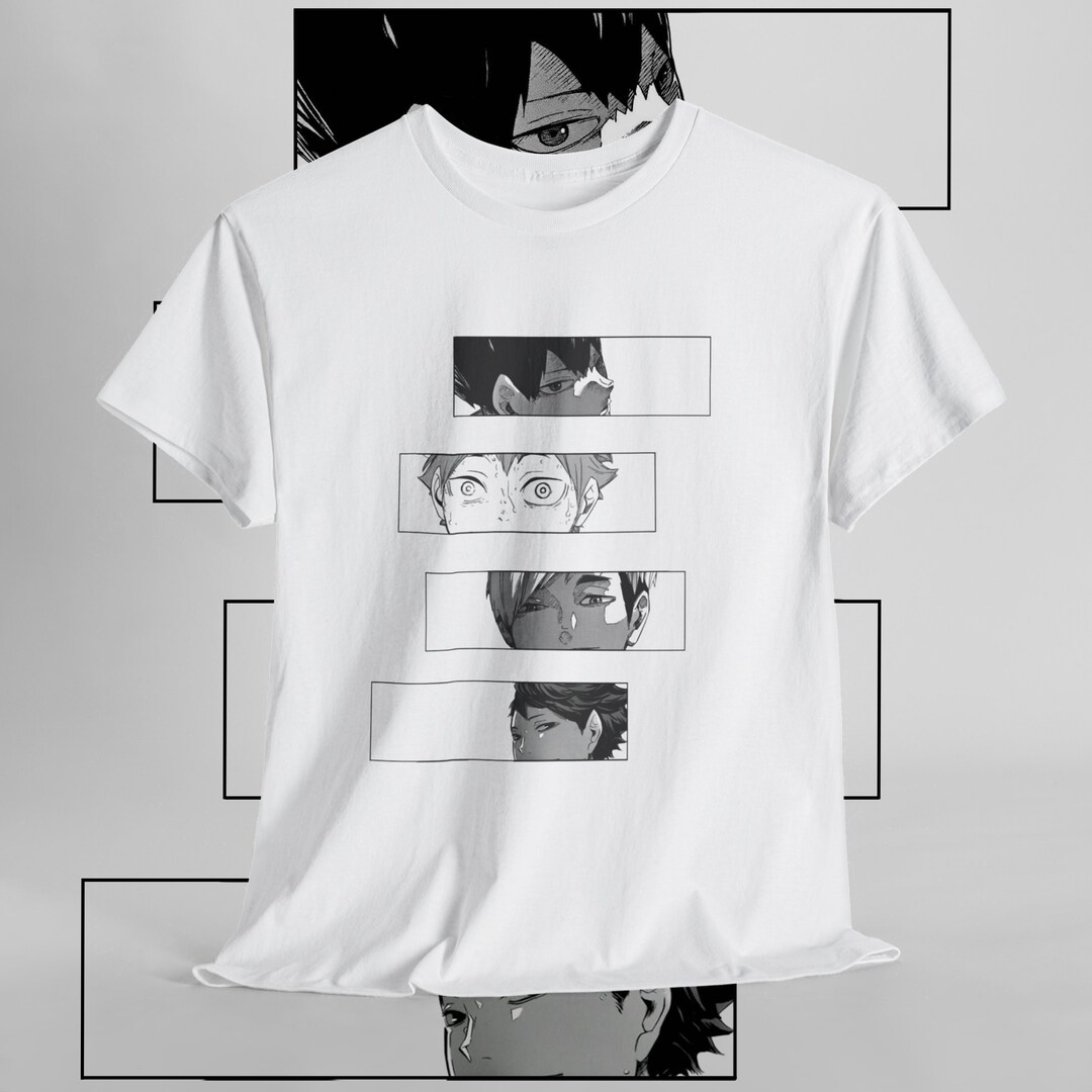 Anime Streetwear Haikyuu Kageyama Hinata Atsumu Oikawa Shirt, Japanese ...