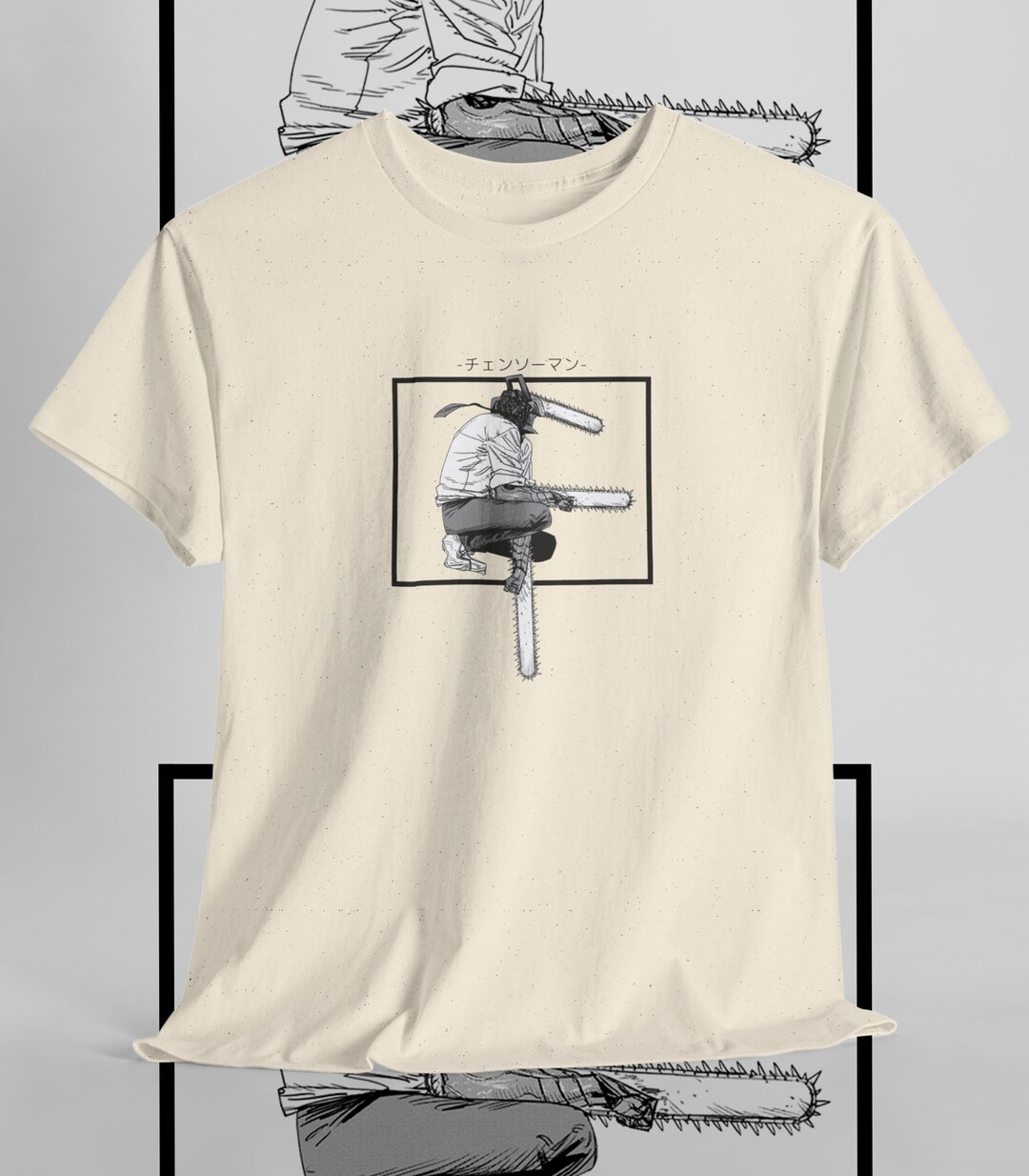 Anime Streetwear Chainsaw Man Denji Shirt, Japanese Style Graphic Y2K T ...