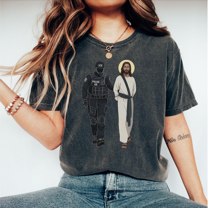 Jesus Ice Tshirt - Etsy UK