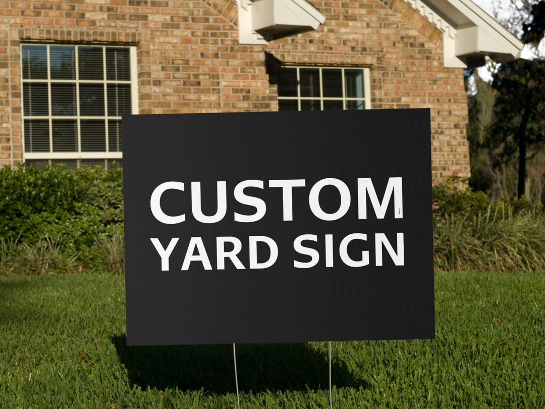 Custom Yard Sign, Design Your Own Protest Sign, Liberal Leftist ...