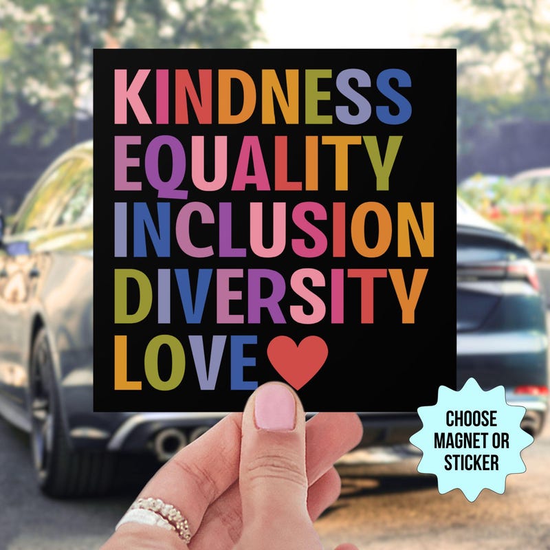 Inclusion Window Decal - Etsy