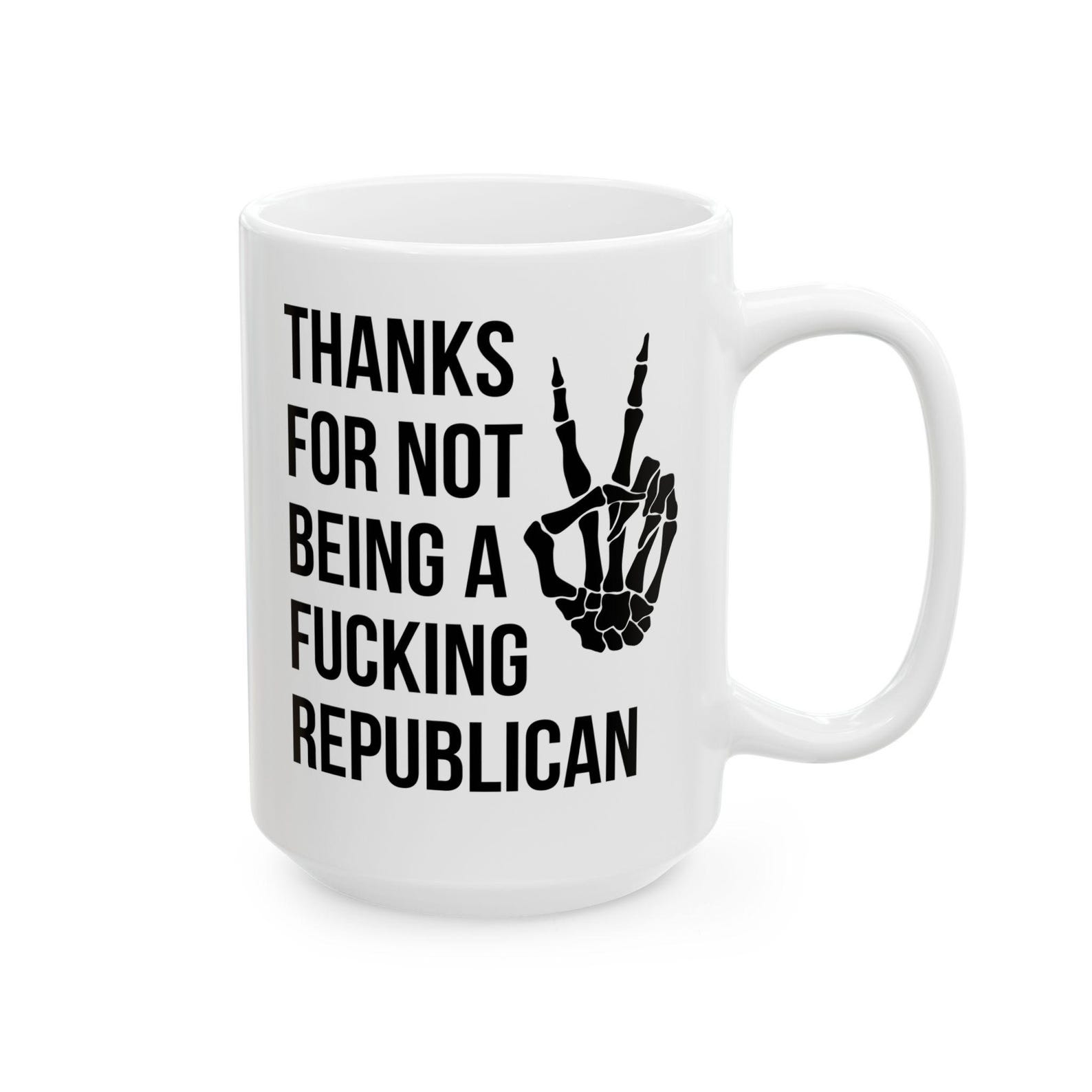 Funny Anti Trump MAGA Republican Mug, Liberal Leftist Pro Choice ...