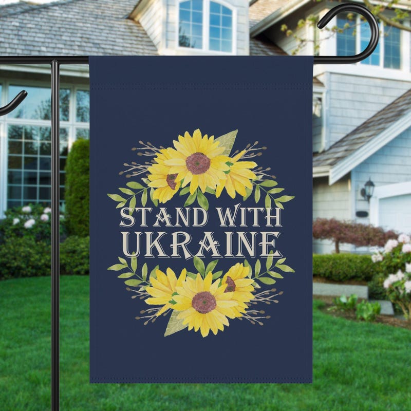 Ukrainian Garden Flags - Etsy