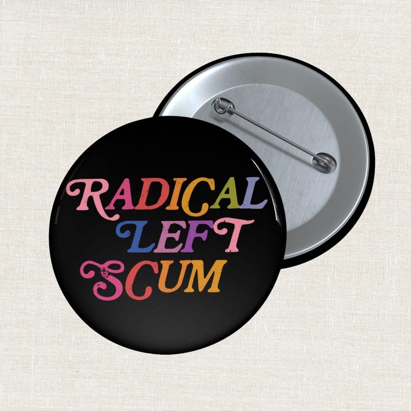 Radical Feminist Badge - Etsy