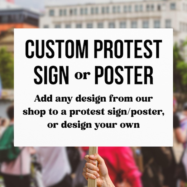 Picket Signs - Etsy