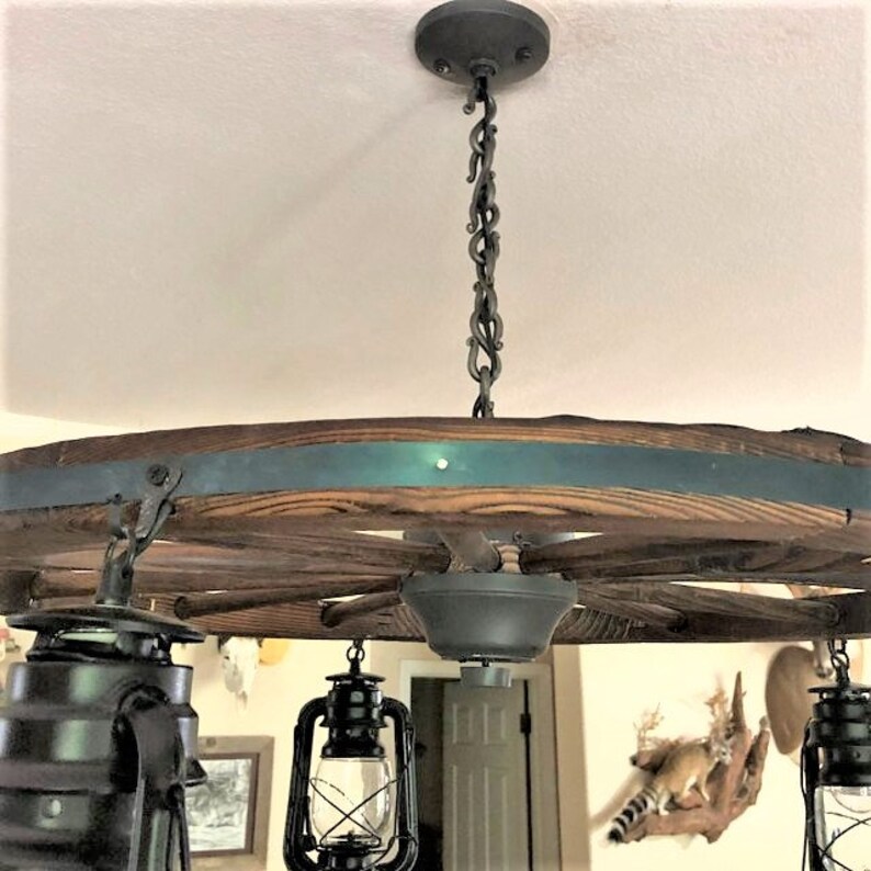 S-hook Chain, Wrought Iron, Lighting, Chandelier, Lamp, 1/4" Dia ...