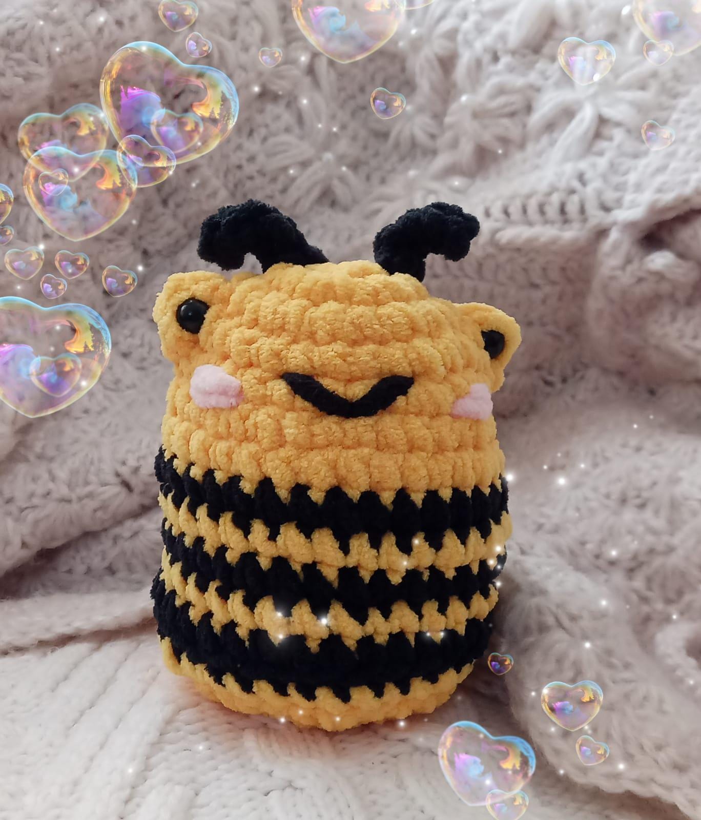 CROCHET PATTERN Amigurumi Little Bee Crochet Pattern, Crochet Bee ...