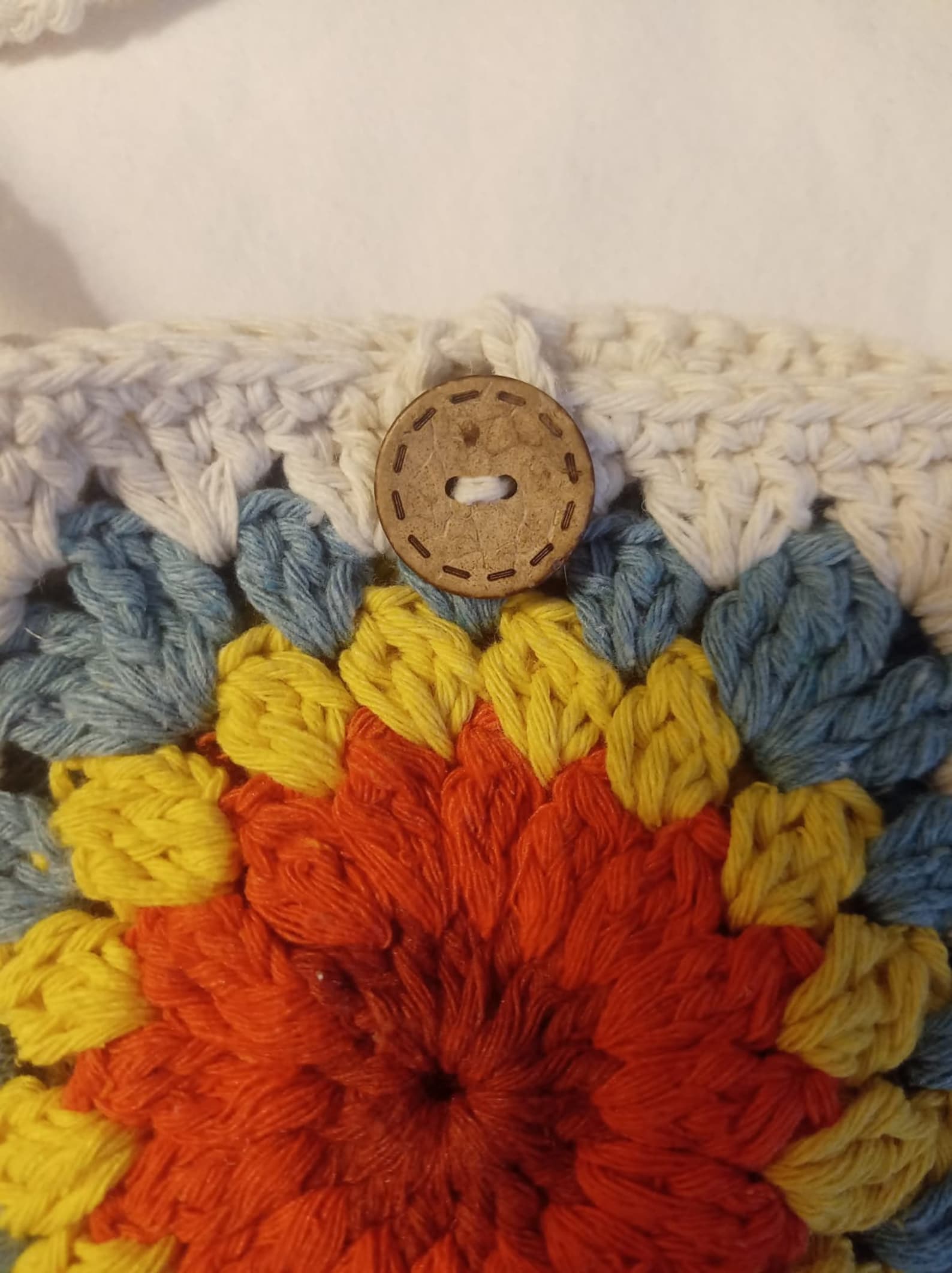 Daisy Granny Square, Granny Floral Purse, Floral Granny Square, Flower ...