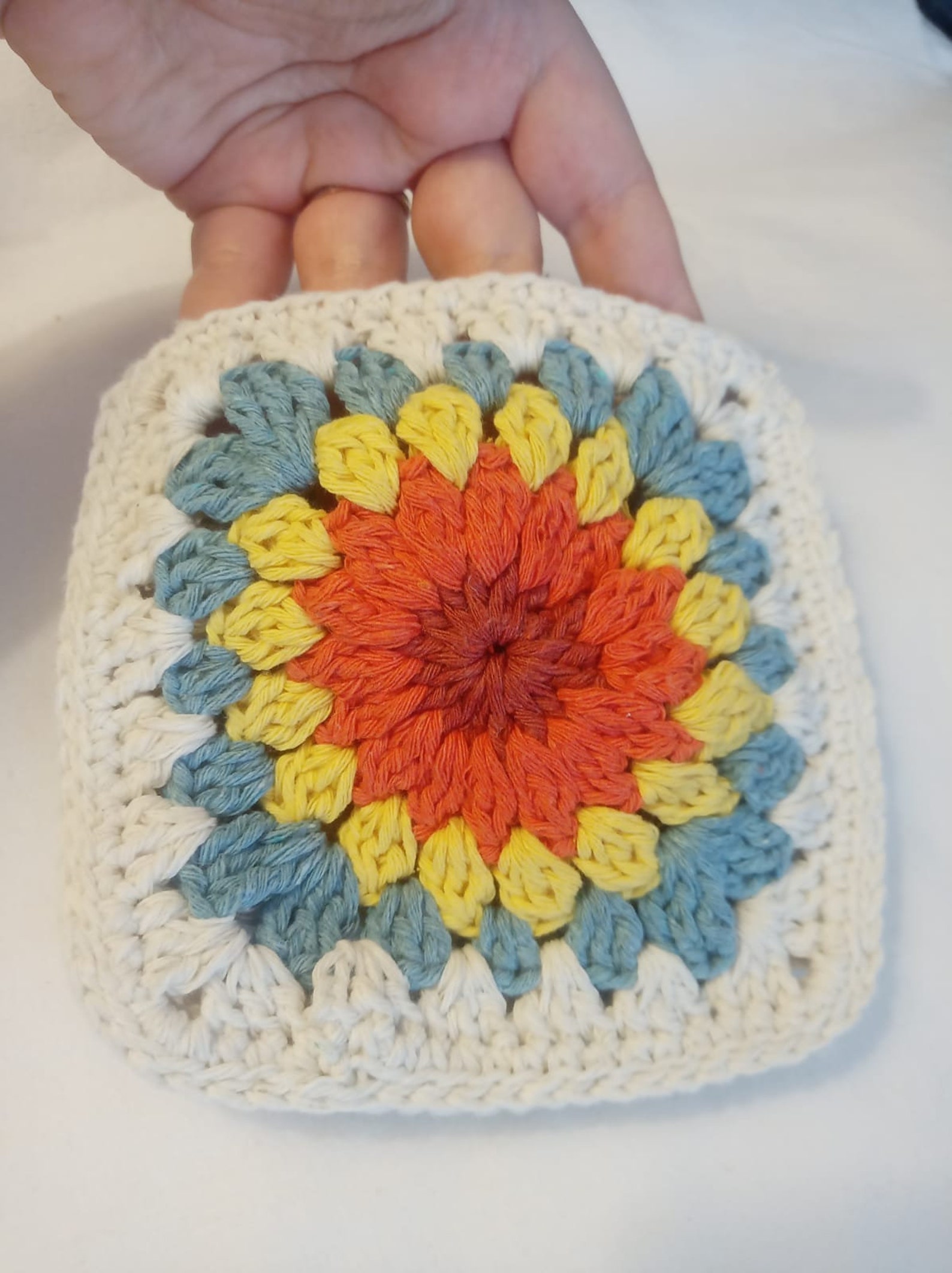 Daisy Granny Square, Granny Floral Purse, Floral Granny Square, Flower ...