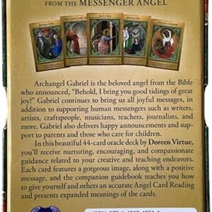 Archangel Gabriel Oracle Cards - Etsy