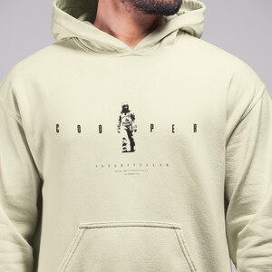 Interstellar Cooper Graphic Hoodie, Cristopher Nolan Movie, for Sci-fi ...
