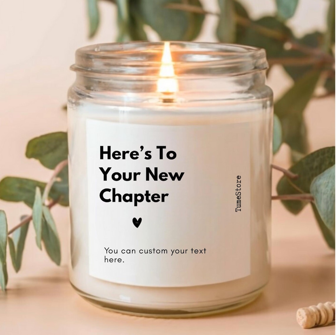 Here's to Your Next Chapter Candle, New Job Funny Leaving Work Candle ...