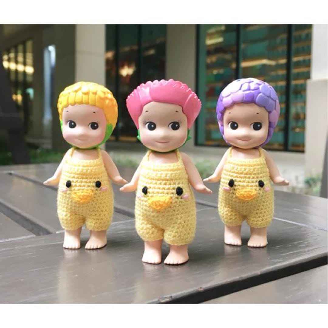 Sonny Angel Set Hand Made Little Duck Costume Yellow Suit Set - Etsy