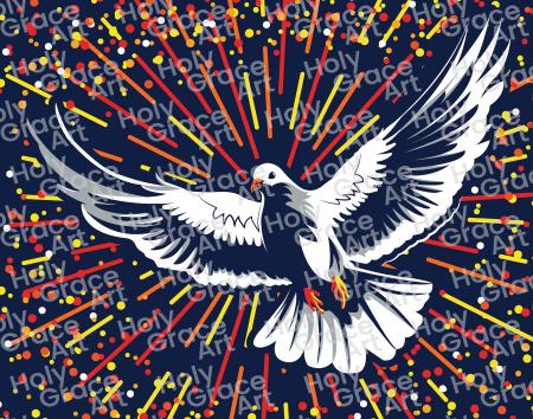 Holy Spirit • A4 - Etsy