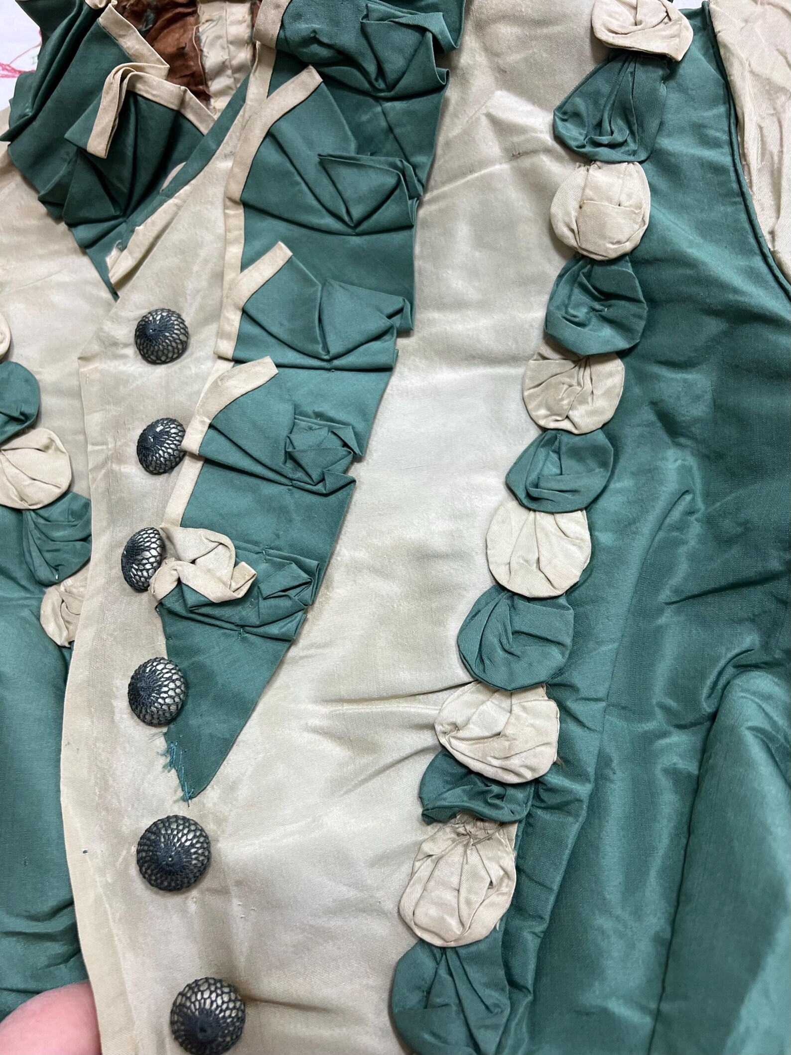 Antique Women's Business Suit 1860-1870. Europe. Beautiful Bodice With ...