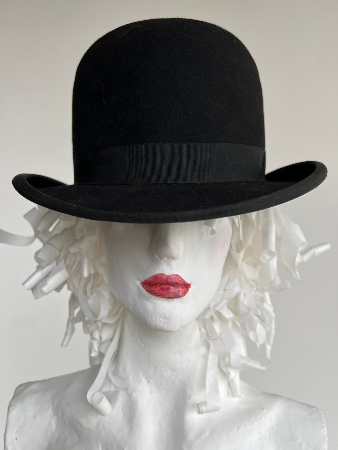 Antique Men's bowler Hat. From the Famous Company georg Pattie Dessu ...