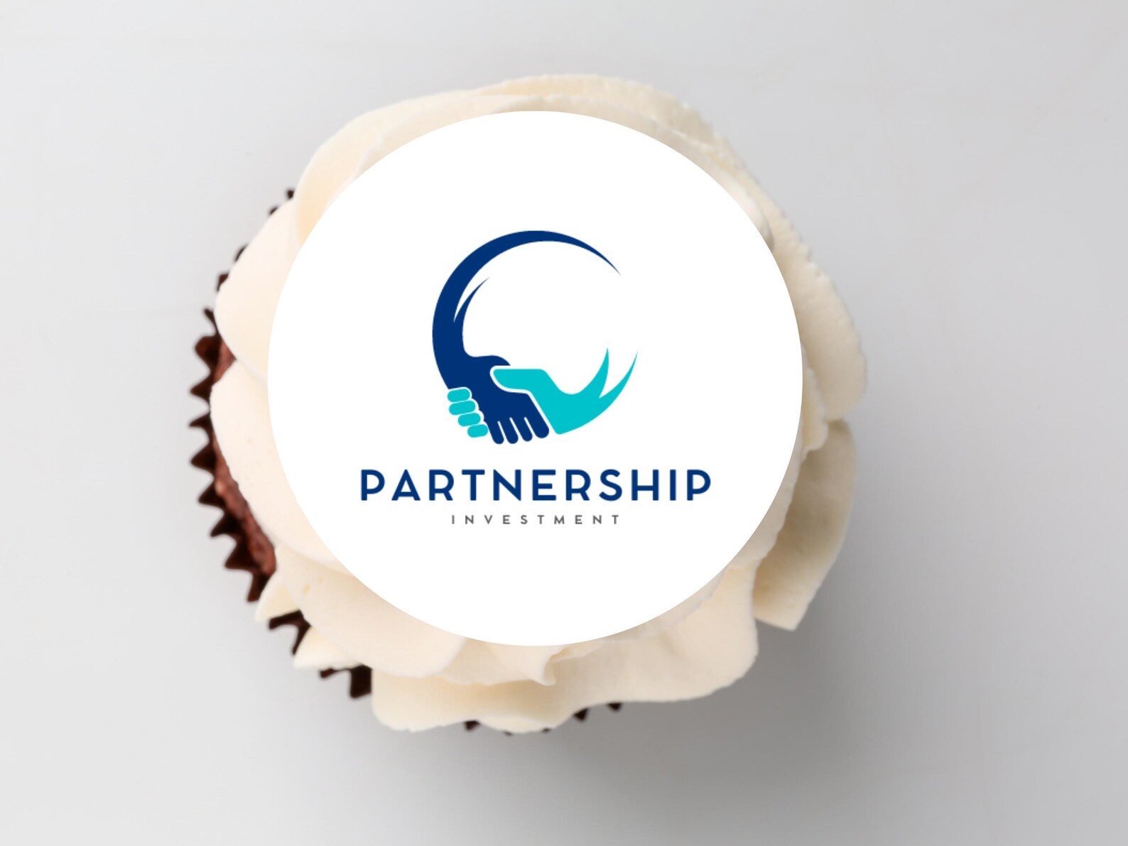 Bulk Custom Logo Cupcake Toppers 100+ Edible Corporate Branding | Wafer ...