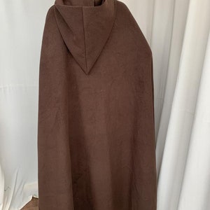 Long Cloak Fantasy Cosplay Renaissance Medieval Coat Renfair Hooded ...