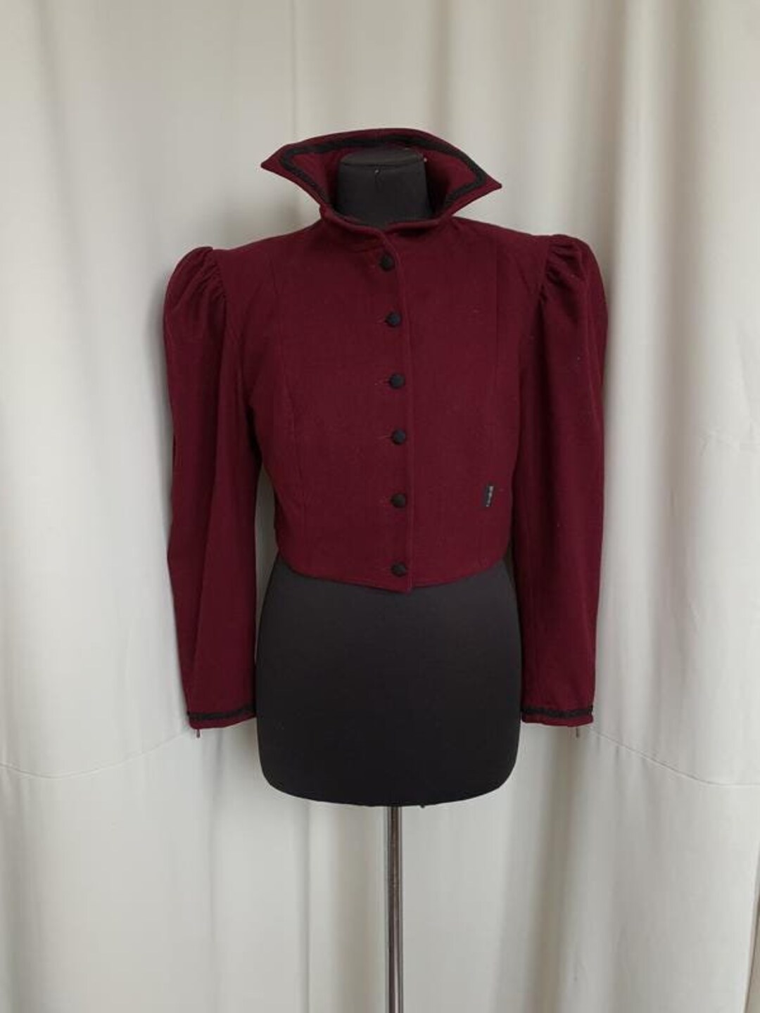 Vintage Bavarian Riding Jacket Alpine Wool Bridgerton Victorian ...