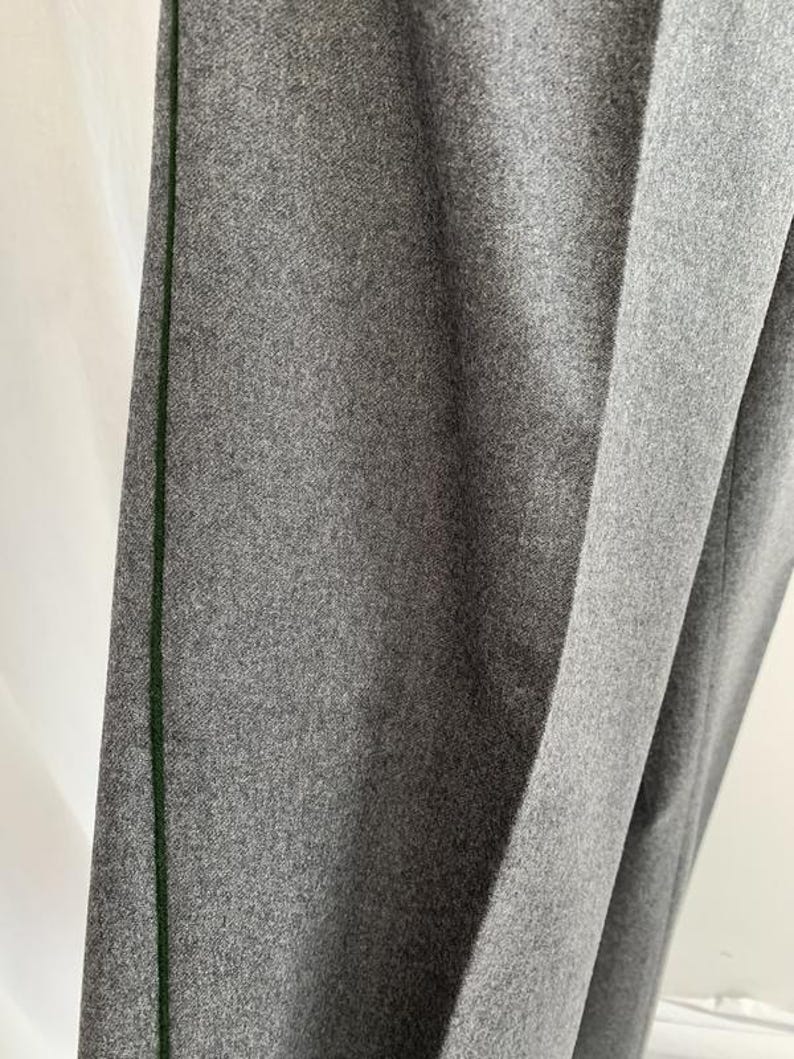 Men's Vintage Bavarian Alpine Wool Janker Suit Gray Two-piece Trachten ...