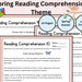 10 Spring Theme Reading Comprehension Worksheet | First Grade | Second ...
