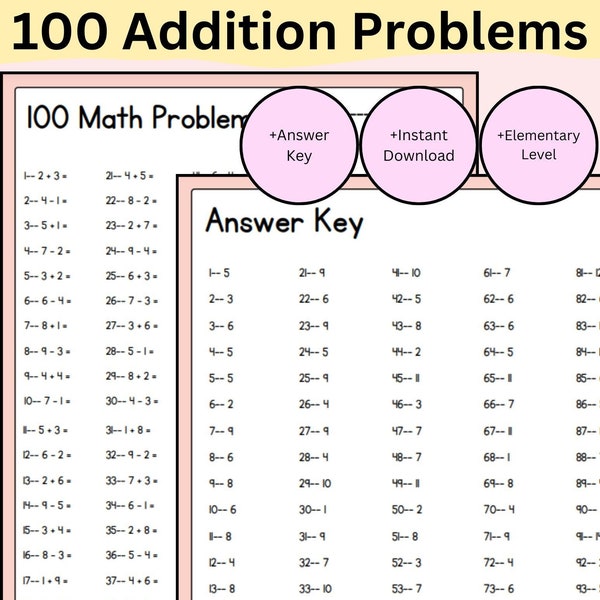 1st Grade Worksheets - Etsy