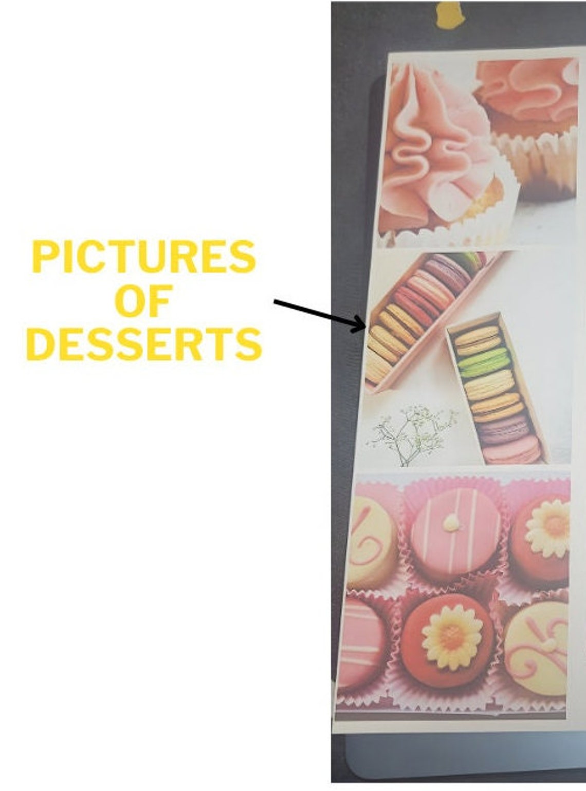 Downloadable Dessert Menu PPT Template Pastry Shop Menu Layout, Easy-to ...