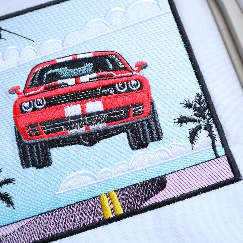 Dodge, SRT, Hell Cat, GTA, PC, Embroidery Art Design, Machine ...
