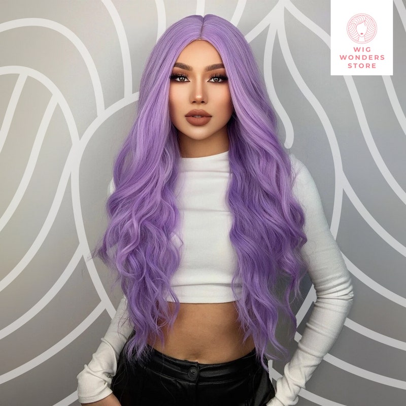 Lilac Wig - Etsy