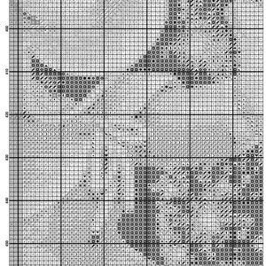 Cartoon Characters Cross Stitch Pattern / Large Cartoon PDF Cross ...