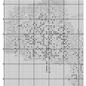 Christmas Tree Cross Stitch Pattern / Winter Landscape Cross Stitch ...