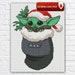 Yoda Cross Stitch Pattern / Star Wars Cross Stitch Pattern / Christmas ...