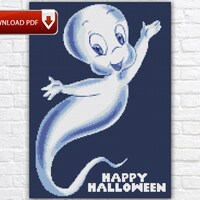 Pumpkin Cross Stitch Pattern - Halloween Cross Stitch Pattern - Cross ...