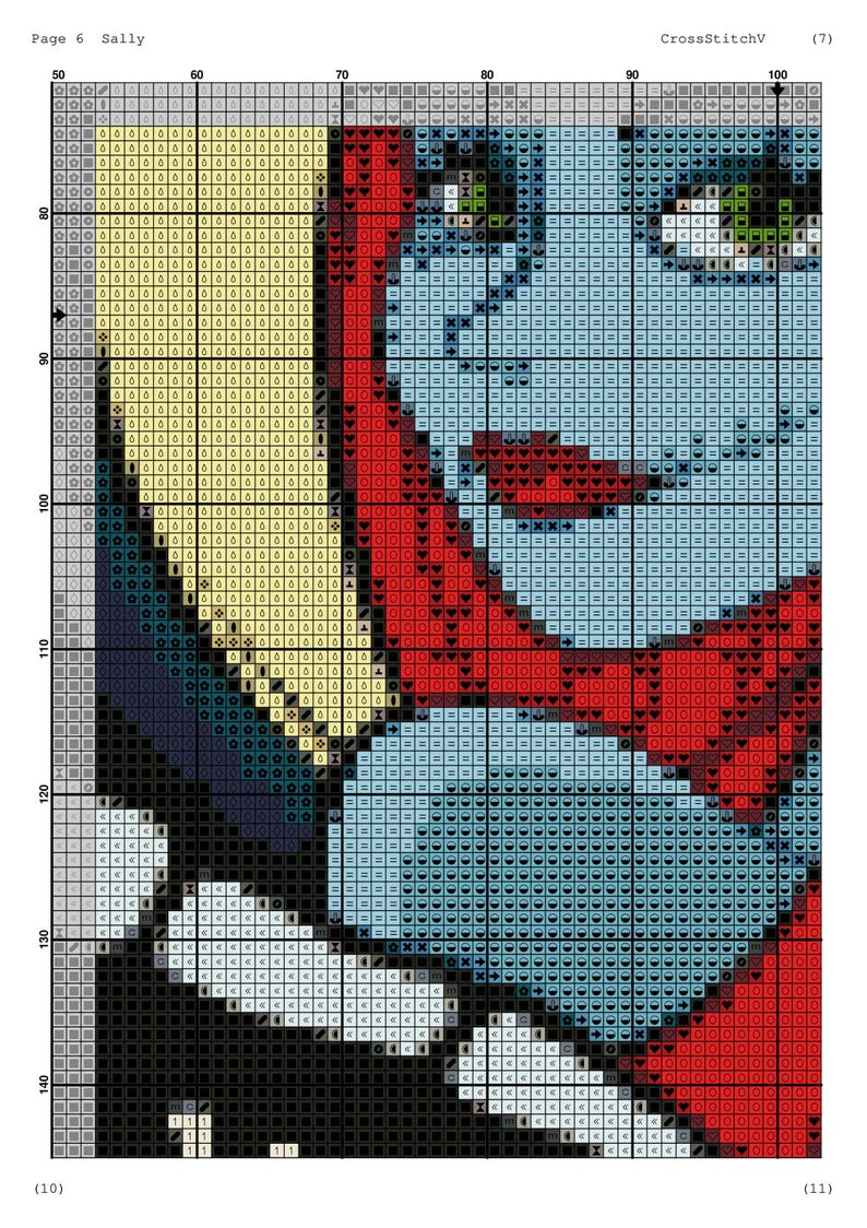 Nightmare Before Christmas Cross Stitch Pattern / Jack and Sally Cross ...